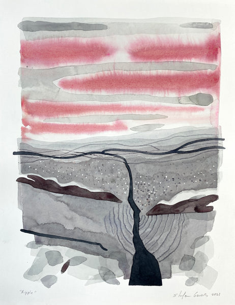 Stefan Gevers original artwork - watercolour – Studio Stefan Gevers